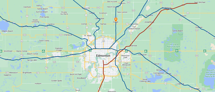 Edmonton Transload™ | Railcar Storage | Rail Service Depot